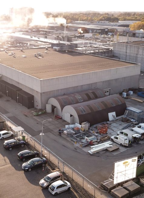 Uitbreiding en renovatie Mora-fabriek Maastricht